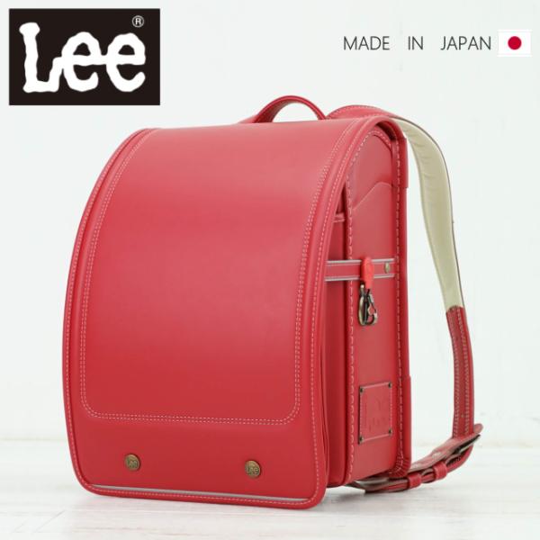 【　Lee×Stompstamp　コラボランドセル　】デニムブランド『LEE（リー）』から、”大人目線”のデザイン性と”子供目線”の使いやすさを兼ね備えたランドセルが登場！サイドには「Lee」のロゴやジーンズポケット、カブセ裏にデニム調を取...
