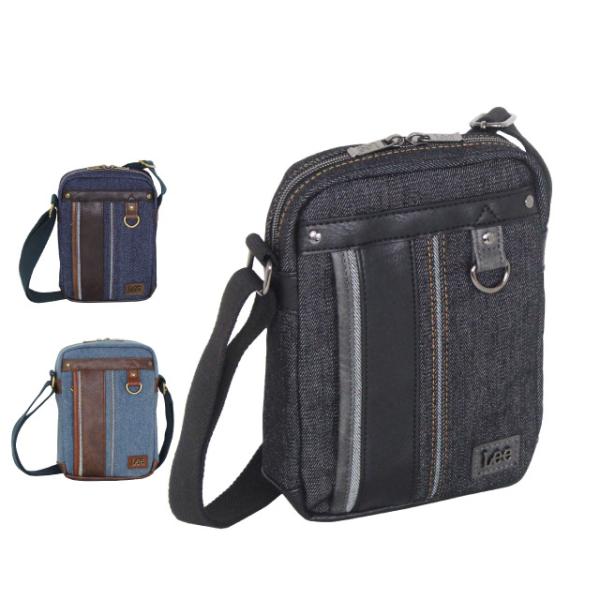 ショルダーバッグ メンズ 斜めがけ Lee リー symbole ショルダーバッグ 縦型 320-3263 撥水 ブラック ネイビー ブルー 男性 メンズバッグ 大人 30代 40代 50代 プレゼント 人気 男子 おしゃれ カジュアル 軽...