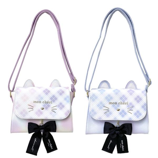 【ラッピング袋無料】キッズ ショルダーバッグ 女の子 Pirica nonno チェックフェイス かぶせ ショルダー hdl-520 ショルダーバック 女子 誕生日プレゼント 小学生 バッグ 小学校 低学年 高学年 かわいい ポシェット 斜...