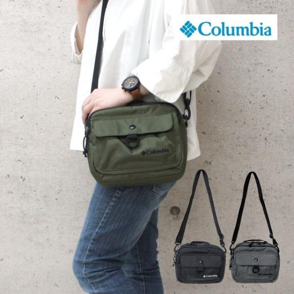 コロンビア ショルダーバッグ ミニショルダー Columbia メンズ レディース ミニ 小さめ 斜めがけバッグ ブランド ショルダー バッグ 斜めがけ 大人 軽量 軽い 黒 撥水 速乾性 オムニシールド 斜め掛け 斜め掛けバッグ メンズバ...