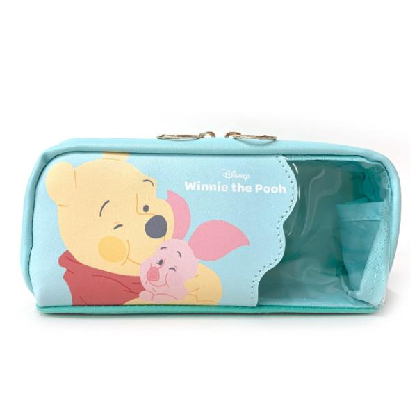 プーさん 筆箱 大容量 Winnie the Pooh むぎゅっとペンケース 120483 ペンポーチ ポーチ 小物入れ 可愛い 高校生 中学生 子供 レディース かわいい メイクポーチ 大きめ 女の子 小学生 低学年 高学年 4年 5年 ...
