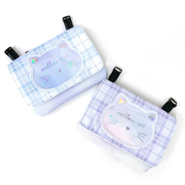 ショルダー 移動ポケット ファスナー Pirica nonno キラネコ フラットショルダー 抗菌 防臭 mau-531 ポケットポーチ 小学生 女の子 安全 ポシェット キッズ 女子 高学年 低学年 かわいい マスク入れ 可愛い ティッシ...