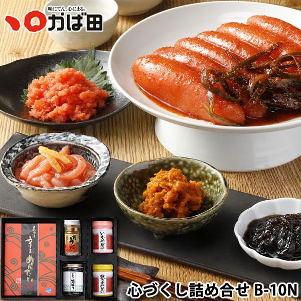 かば田を代表する自信作、昆布漬辛子めんたい「雷」の詰め合せです。セット内容■雷『雷』　300ｇかば田一番人気の昆布漬辛子めんたい厳しい目で選別した真子だけを使用しました。■いかめんたい　140ｇ■数の子めんたい　140ｇ■磯粒うに金印　55...