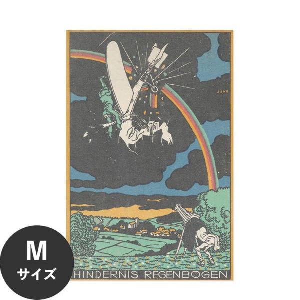 世界中のパブリックドメインの美術作品・アートの中からスタッフが厳選したデザインをアートポスターにしました！賃貸OK◎ 水に浸すだけで貼れて剥がせてまた貼れる、画鋲やテープ跡を気にせずポスターが楽しめます。初めての施工にもおすすめ。■虹の障害...