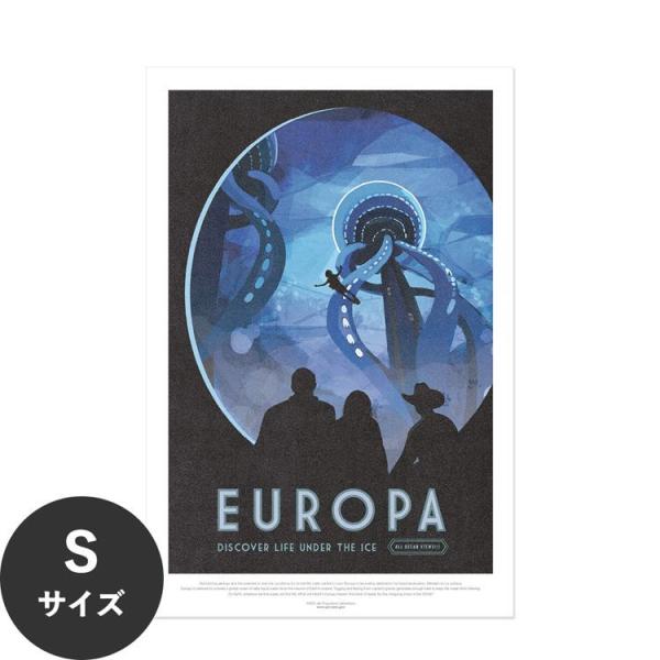 世界中のパブリックドメインの美術作品・アートの中からスタッフが厳選したデザインをアートポスターにしました！賃貸OK◎ 水に浸すだけで貼れて剥がせてまた貼れる、画鋲やテープ跡を気にせずポスターが楽しめます。初めての施工にもおすすめ。■エウロパ...