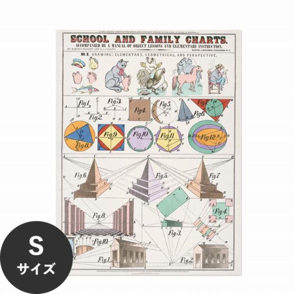 世界中の美術・芸術作品の中から厳選したデザインをアートポスターにしました！賃貸OK◎ 水に浸すだけで貼れて剥がせる、画鋲やテープ跡を気にせずポスターが楽しめます。■NO. X. DRAWING:ELEMENTARY, GEOMETARICA...