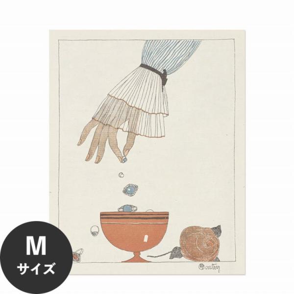 Hattan Art Poster ハッタン アートポスター水だけで貼れる アートポスター です。剥がせるので、賃貸でもポスターが楽しめます。■チャールズマーティン作「上品で美しい雑誌-芸術・ファッションと婦人装身具」1912年から1925...