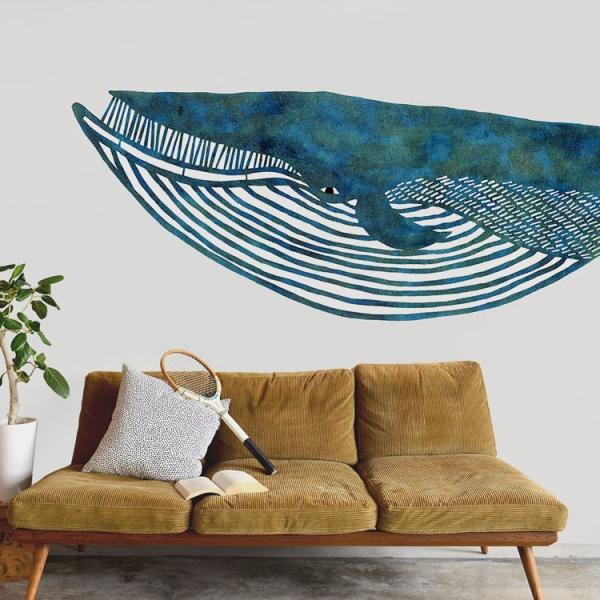 大きな大きなクジラの貼ってはがせるステッカーデザイナーkata kata松永武と高井知絵によるユニット。2004年より活動を開始する。型染め、注染、プリントによるオリジナルの染布を制作。様々な企業へ図案の提供も行い、商品化もされている。動物...