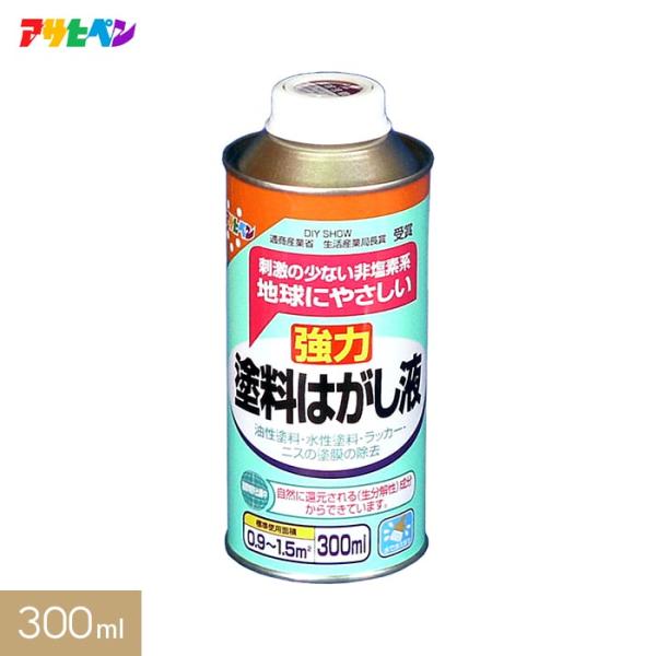 塗料 アサヒペン 刺激の少ない非塩素系 塗料はがし液 300mlDIY RESTA リスタ 新生活 爆買 ASAHIPEN商品品番* AP-TUS0007-2 APTUS00072