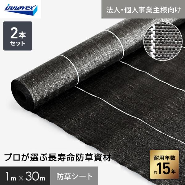 DIY RESTA リスタ 新生活 爆買 送料無料 防草シート イノベックス ダイオ化成 織布 8年 1m×30m 除草シート 雑草防止シート 高密度 ロール 曝露施工 むき出し施工 防そうシート 透水 庭 畑 雑草防止【商品説明】あらゆる...