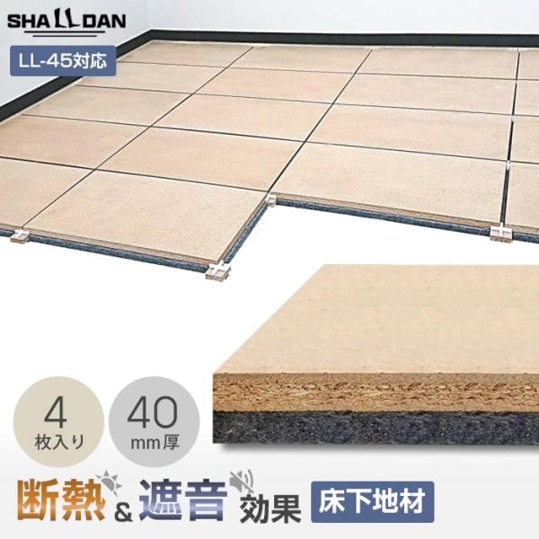 DIY RESTA リスタ 新生活 爆買 遮音マット 防音マット 遮音材 防音材 遮音シート フローリング下地 床下地材 防音床材 遮音下地材 床用遮音材 床用防音材 防音シート 床衝撃音 軽量 マンション 生活音 足音 リフォーム 遮音断...