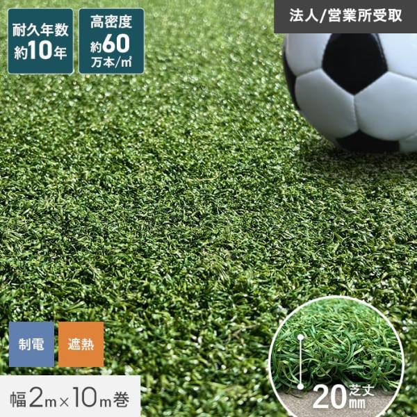 DIY RESTA リスタ 新生活 爆買 送料無料 人工芝 ロール diy 2m×10m リアル人工芝 20mm サッカー フットサル グラウンド スポーツ 競技用 制電 遮熱 防炎 高耐久 ピン 庭 激安人工芝 人工芝おしゃれ 庭人工芝 ...