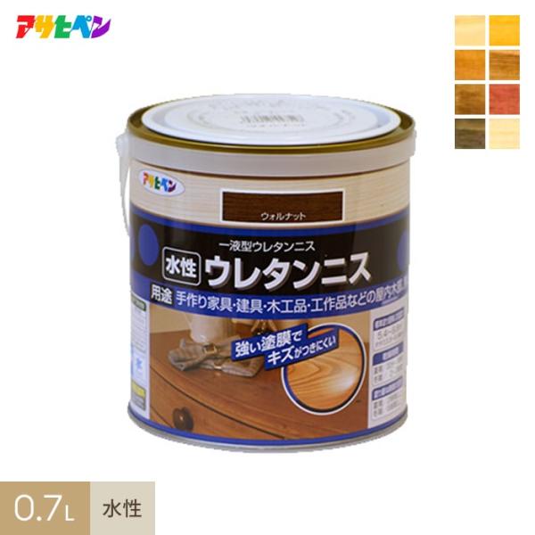 塗料 水性ウレタンニス 0.7LDIY RESTA リスタ 新生活 爆買 商品品番* CL 透明(クリヤ) GO ゴールデンオーク MA メープル DO ダークオーク MH マホガニー WN ウォルナット LO ライトオーク MC ツヤ消しクリヤ