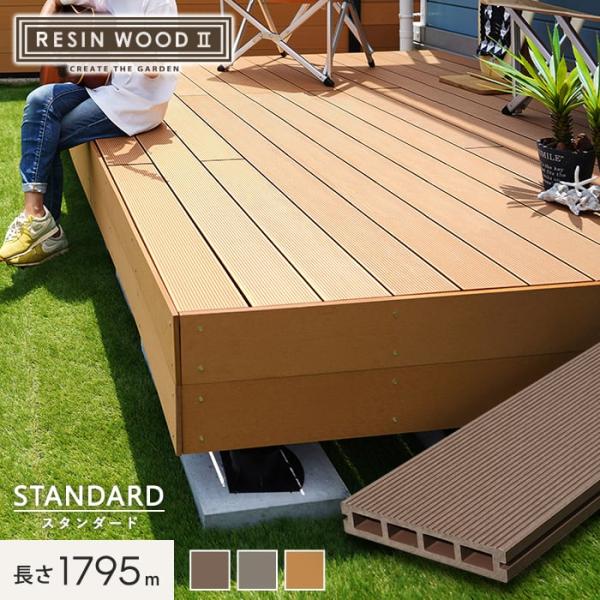 DIY RESTA リスタ 新生活 爆買 サンプル レジンウッド RESIN WOOD 人工木デッキ 樹脂デッキ ウッドデッキ材 人工木材 床材 ウッドデッキdiy 格安 激安 腐らない 色褪せにくい 色あせにくい 有料サンプル 木製デッキ...