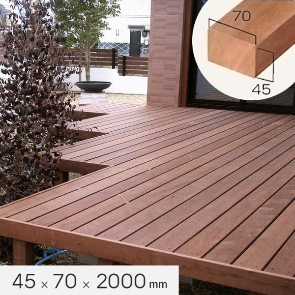 DIY RESTA リスタ 新生活 爆買 ウッドデッキ材 天然木 木製デッキ【商品説明】耐久性・強度・形状安定性に優れる、天然木ウッドデッキの定番木材。【商品名】ウッドデッキ材 ウッドデッキ ウリン 無塗装 45×70×2000【商品品番】...