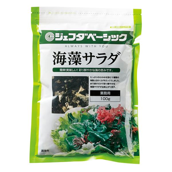 簡単！美味しい！彩り鮮やかな海藻サラダです。わかめを含む5種類の海藻と白きくらげをミックスしました。サラダに酢の物にお刺身のツマにと使い方もいろいろ。それぞれの食感と鮮やかな彩りをお楽しみください。原材料 わかめ、白きくらげ、茎わかめ、とさ...