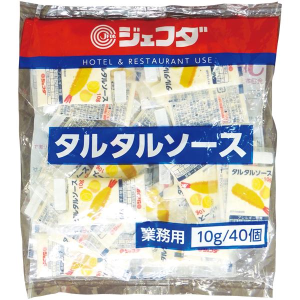 小袋タイプのタルタルソースです。レモン果汁のきいたさっぱりとした味わいが特長です原材料 食用植物油脂（国内製造）、卵、ぶどう糖果糖液糖、醸造酢、食塩、乾燥たまねぎ、ガーリックペースト、濃縮レモン果汁、ピクルス、香辛料／増粘剤（加工でん粉、キ...