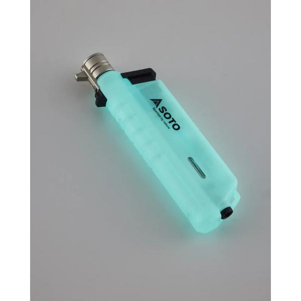 【製品仕様】製品サイズ(WxDxH)幅40×奥行17×高さ117〜185mm重量：57g原産国：日本発熱量：0.09kW(80kcal/h)※当社実験室データによる。火口径：直径14mm火炎温度：1300℃炎サイズ：直径3×15mm炎形状：...