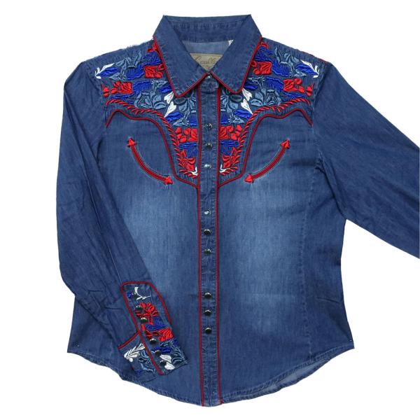 【メーカー】 Ｓｃｕｌｌｙ スカリー【素　材】　コットン 100%【カラー】　デニムカラー【サイズ詳細】XS/肩幅 42cm  胸囲 99cm  袖丈 58cm  着丈 65cmS/肩幅 42cm  胸囲 104cm  袖丈 60cm  着...