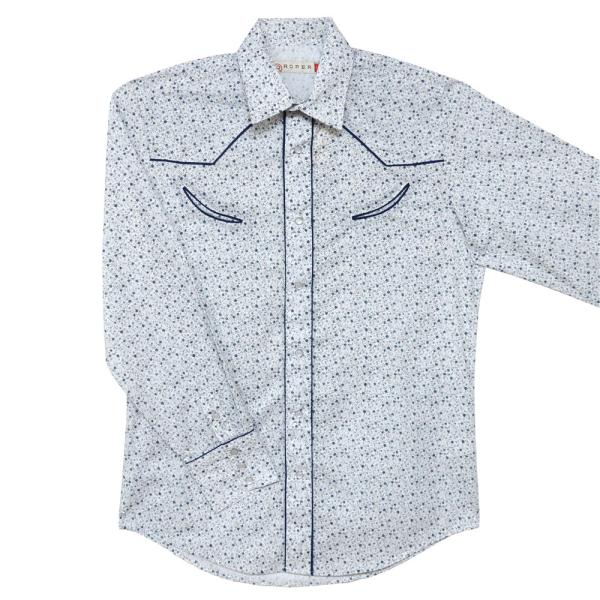 【メーカー】 Roper ローパー【素　材】 コットン 55%  ポリエステル 45%【カラー】　ホワイト【サイズ詳細】S/肩幅 46.5cm　胸囲 110cm　袖丈 63.5cm　首周り 37.5cm  着丈 78cmM/肩幅 49cm　...