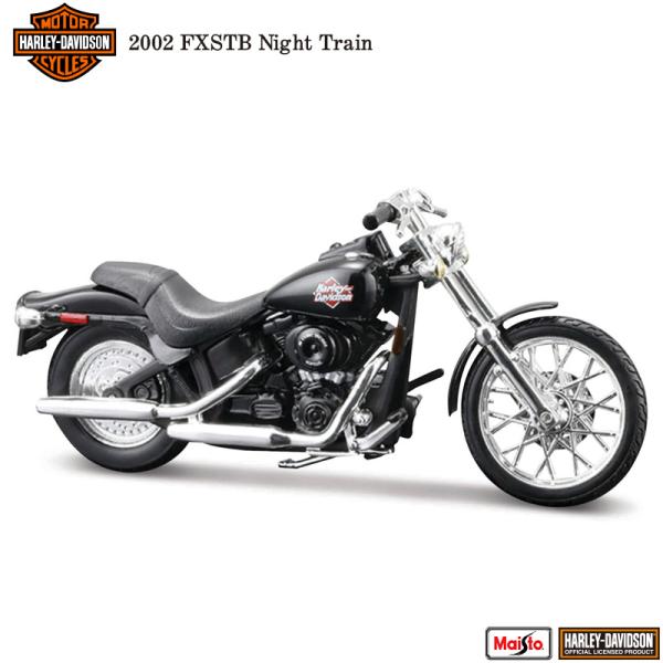 【製品仕様】■ブランド : Maisto/Harley Davidson■品番 : 2002 FXSTB Night Train■カラー : ブラック■カテゴリ : ホビー（フィギュア）■サイズ : 約 H104.0×W180.0cm×D7...