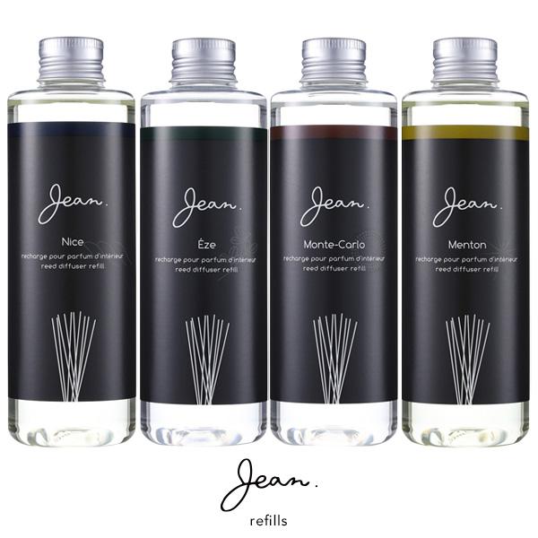 【製品仕様】■ブランド : Jean.■品番 : ジャン リフィル■種類 : Noce/Eze/Monte-carlo/Menton■内容量 : 200ml(1本)■本体サイズ : H 150.0×W 48.0mm×D 48.0mm■芳香期...