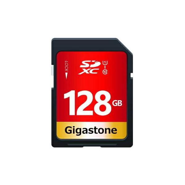 Gigastone(ギガストーン) SDカード 128GB SDXCメモリーカード UHS-I U1 Class10 V10 防水 耐衝撃 5年保証 GJSXR-128GU1-RED●防水・耐衝撃●耐熱・耐低温●耐X線●高速データ転送対応●...