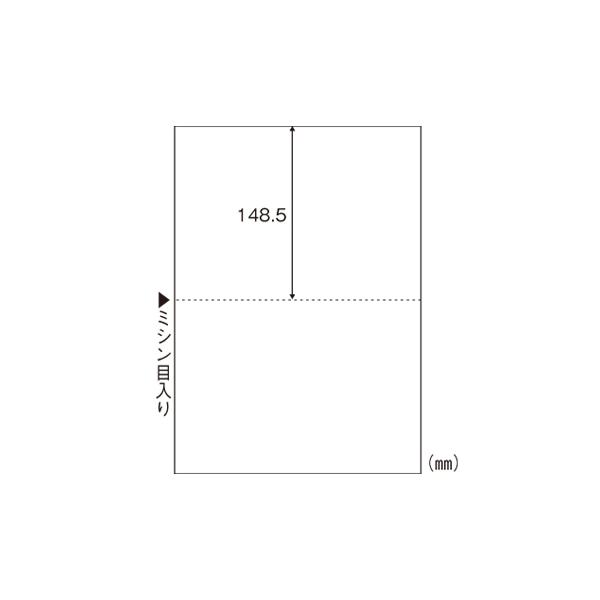 ●規格：Ａ４判２面白紙●１片寸法：縦１４８．５×横２１０ｍｍ●紙厚：０．０９ｍｍ