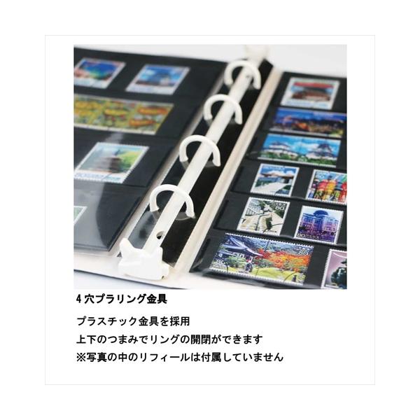 ●外寸：縦２７４×横２４５×背幅３５ｍｍ●穴数：４穴●台紙なし
