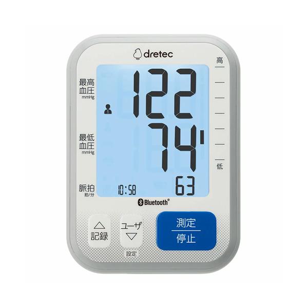 専用アプリ連携で測定結果を管理！●Bluetoothで専用アプリを連携し測定結果を管理●1アカウントで2人分の測定結果を1年分記録(アプリ保存時)●1つのアカウントを共有することで離れた家族の「見守り」に【製品仕様】医療機器認証番号：306...