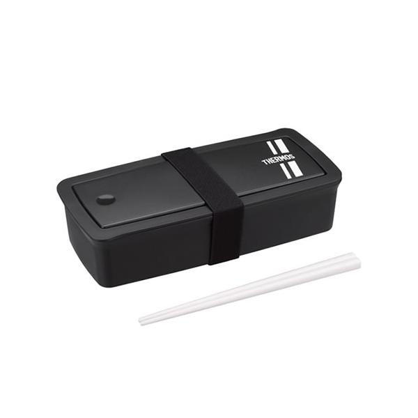 大人も子供も使いやすい！ハシ付きのお弁当箱汁もれしにくいシンプルデザインのお弁当箱。フタの端を押すと簡単にフタが開いてハシが取り出せます。1段式と2段式があります。食洗機対応。お弁当箱に収納可能なハシ付きフタの端を押すと簡単にハシフタが開き...