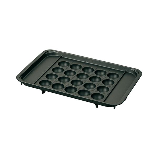 ● 直径43mmの大きなたこ焼きが20個焼ける「区切り線つき たこ焼きプレート」が新登場※本体は付属しません※本商品はSTAN.シリーズホットプレートEA-F型用です。他ホットプレートではご使用になれません。本体質量（約kg）：1.3外形寸...