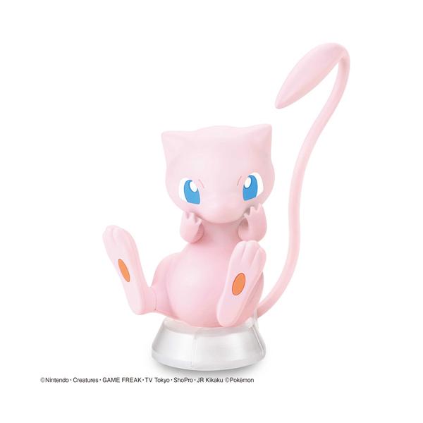 簡単・シンプル組み立て！初めてのプラモデル体験にぴったりの新ブランド『ポケプラクイック!!』が登場！■全18パーツでできる全長約80mmのミュウ。■固定ポーズだからできる造形の良さを追求。■こだわりのパーツ分割で簡単組み立て＆カラフルな仕上...