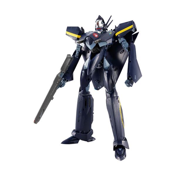ステルス性能を持つバルキリーが登場！VF-17Sが放映当時以来の立体化でDX超合金に登場。DX超合金では、進化形であるVF-171から逆算して立体化。「ステルスバルキリー」の名の通り、ファイター形態での薄さを再現。10月発売予定のVF-19...