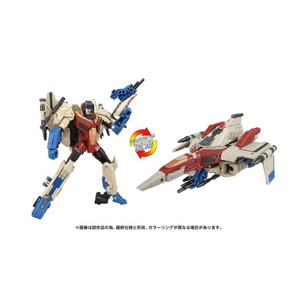 歴代映画の人気キャラクターたちが、最新デザインとなって続々登場！映画の世界観を再現して楽しめるコレクションに最適なシリーズです。CGアニメ映画『トランスフォーマー／ONE』に登場するスタースクリームを劇中の姿そのままに再現！ロボットモードか...