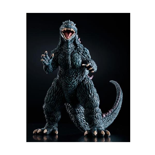 ゴジラ新世紀、プラモデルで再び!・完全新金型・「RYO ねんど星人」氏の制作原型を基にゴジラの有機的デザイン造形をプラモデルキットで再現・今にも動き出しそうな生物的でダイナミックなポージング・全高約13cmに凝縮された劇中を彷彿とさせるリア...