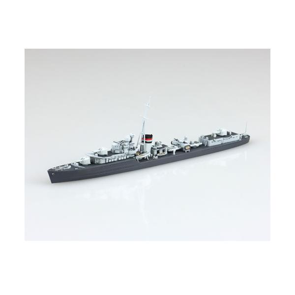 1/700ウォーターラインシリーズに、第14駆逐艦戦隊旗艦「ジャーヴィス」が再登場！大戦中は地中海を中心に活躍。クレタ島撤退、ノルマンディー上陸作戦等数々の激戦を生き延びた幸運艦「ジャーヴィス」をプラスチックモデルキット化。J級駆逐艦の特徴...