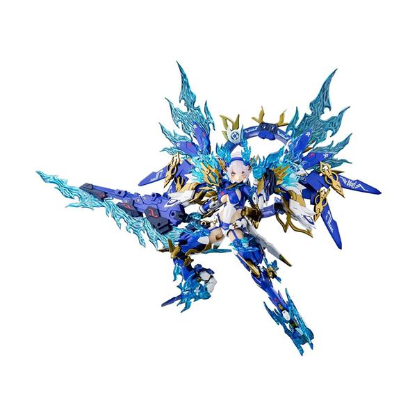 「美少女×メカニック」シリーズ『メガミデバイス』新作登場！皇巫（オウブ）スサノヲ のパワーアップ版、その名も『蒼炎（ソウエン）』！！完全新規ボディと豊富な武装でご好評いただきましたスサノヲに大小様々なエフェクトパーツを盛りに盛りました。鮮や...