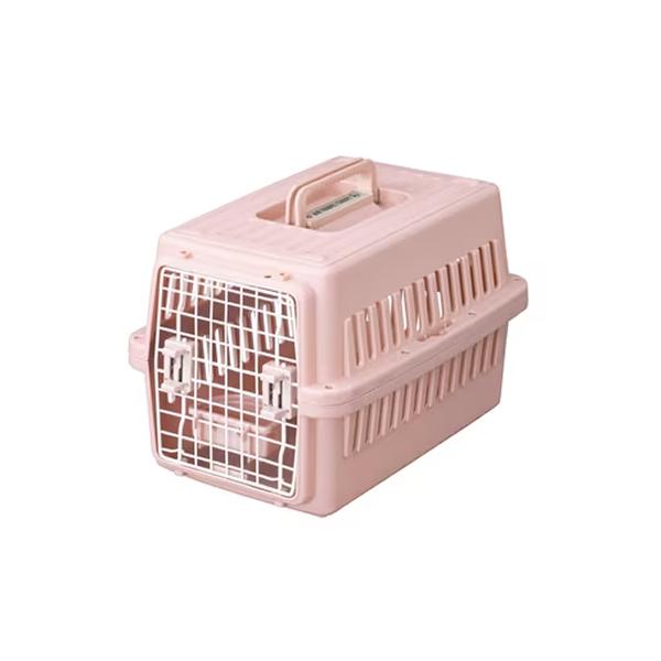 移動や旅行に便利なキャリーです。室内ではペットハウスとしても使用できます。前扉は左右両開きでどちらの向きからでも開閉可能で場所に合わせて使いやすく、取り外しも可能なので自由に出入りできる空間になります。フードや水を入れる食器が付いているので...