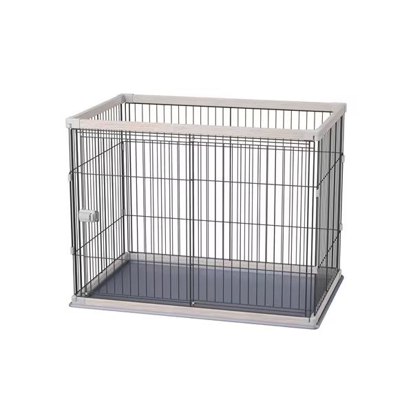 インテリアに調和するやさしい木目のサークルです。上下の四隅にピンを差し込むだけで簡単に組み立てできます。スムーズに開閉できるらくらくスライド扉です。サッと汚れが拭き取れるお掃除楽ちんトレーが付いています。別売りの屋根を付けることで、留守番時...