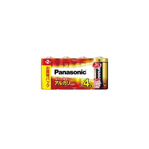 ◆タイプ  アルカリ乾電池　  ◆形状  単2形　  ◆電圧  1.5V　  ◆寸法  約Φ26.2×50.0mm　  ◆質量  69g　  ◆使用推奨期限  5年　  ◆包装形態  4本入シュリンク　お買得パック　  ◆特長  おNEWの...