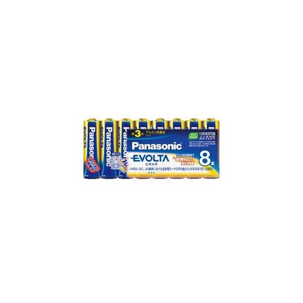 ◆タイプ  アルカリ乾電池　  ◆形状  単３形　  ◆包装形態  8本入多本　  ◆特長  おNEWの電池を見分けるパック　