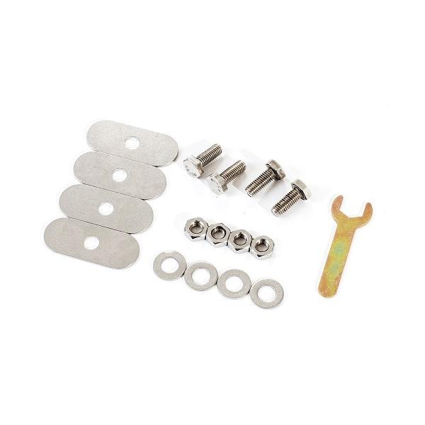 シンプリーメゾンステンレスのケージM、L、XL専用。上下に重ね置きできる固定用ボルトになります。ワッシャーボルトで下段の内側から固定します。※XXLは2段乗せできません。材質/素材:スチール、ステンレス原産国または製造地:中国