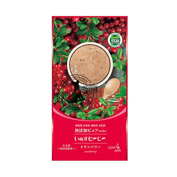 ・ペロペロなめても。フードにかけても。凍らせても。・植物性原材料のみ使用した、日本産無添加すむ〜じ〜おやつです。・グルテンフリー。増粘剤・甘味料・調味料・着色料不使用