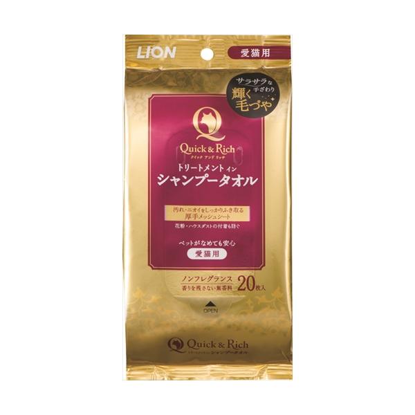 ・ボディの汚れ・ニオイ・抜け毛をしっかりからめてふき取る厚手メッシュシート採用のシャンプータオルです。・ミクロトリートメント成分が被毛の1本1本をコートし、指通りなめらか、サロンのような極上の仕上がりに。・静電気防止効果で花粉・ハウスダスト...