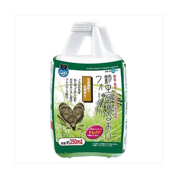 ・マットの乾燥を防ぐ、保水＆保湿用のウォーターです。鈴虫などの生育環境を快適に維持できます。・鈴虫マットに差し込むことで安定感がでるボトル設計。・トレハロース配合。