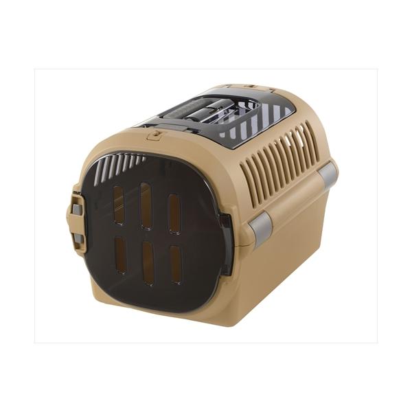 お外でキャリー、お家でハウス！スモークドアで落ち着ける空間に。ペットを守る丈夫なハードタイプのダブルドアドアキャリーです。・普段からハウスとして慣らしておくことで、来客時や災害時の移動にも安心です。・自動車のシートベルトで固定して、安全にド...