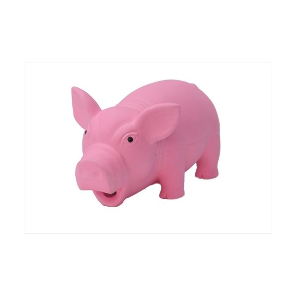 ミッドサイズで豊富な遊び方ができる豚おもちゃ。かわいい鳴き声でコミニケションアップ