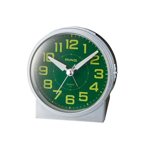 ベッドサイドで優しく光り続ける目覚まし時計アラームスイッチをONにすると、ライトが点灯し続けます。ライトは端面から照射することで、前面カバー全体に光が拡散し、効率よく文字板を照らす構造になっています。秒針は滑らかに動きます。■仕様品番：T-...