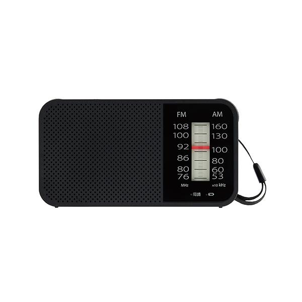 USB充電でも乾電池でも使用可能。安心のLEDライト付き【寸法/仕様】■ラジオ部受信周波数・FM：76.0〜108.0MHz・AM：522〜1,620kHz■共通部電源：DC3V(単3形ニッケル水素充電池2本×単3形乾電池２本(別売))スピ...